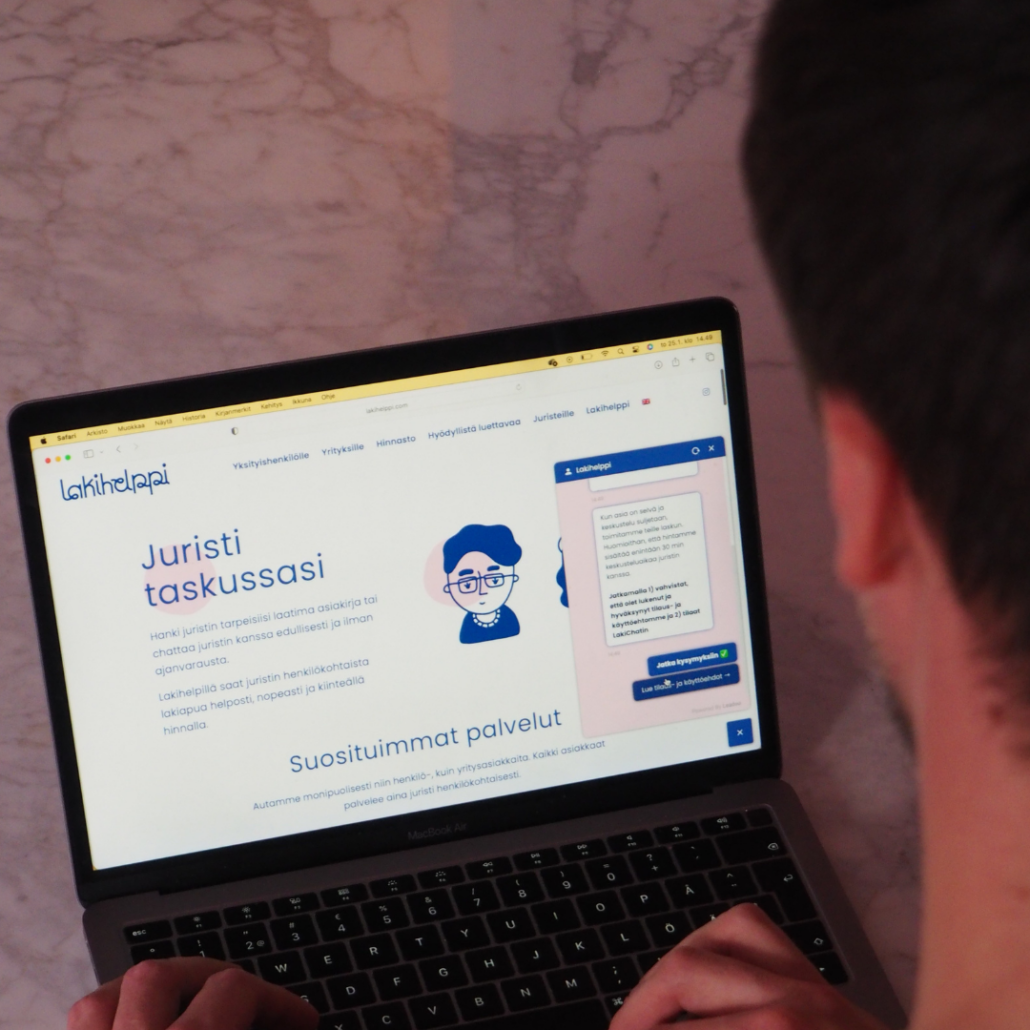 Perukirja ja uskottu mies - Lakihelppi